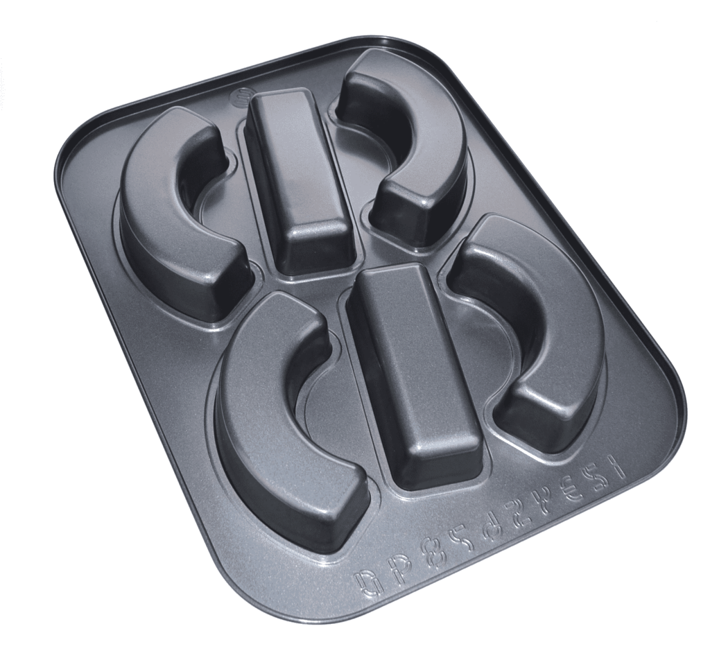 Bake-A-Number and Letter Cake Pan – Cakely